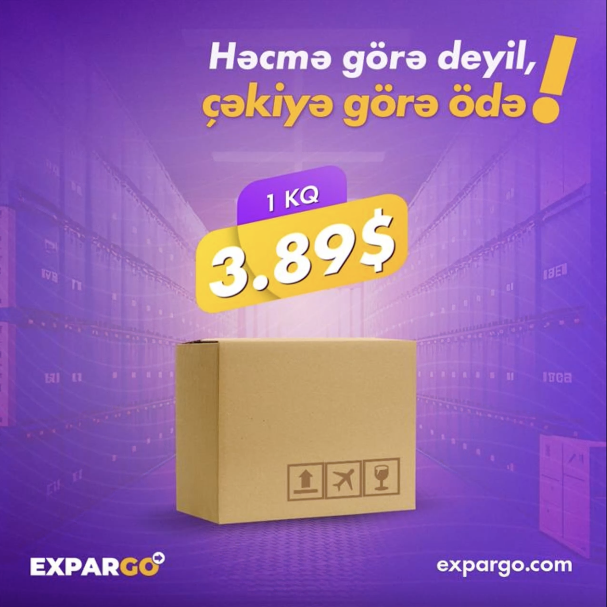 EXPARGO • Sərfəli və Sürətli Kargo