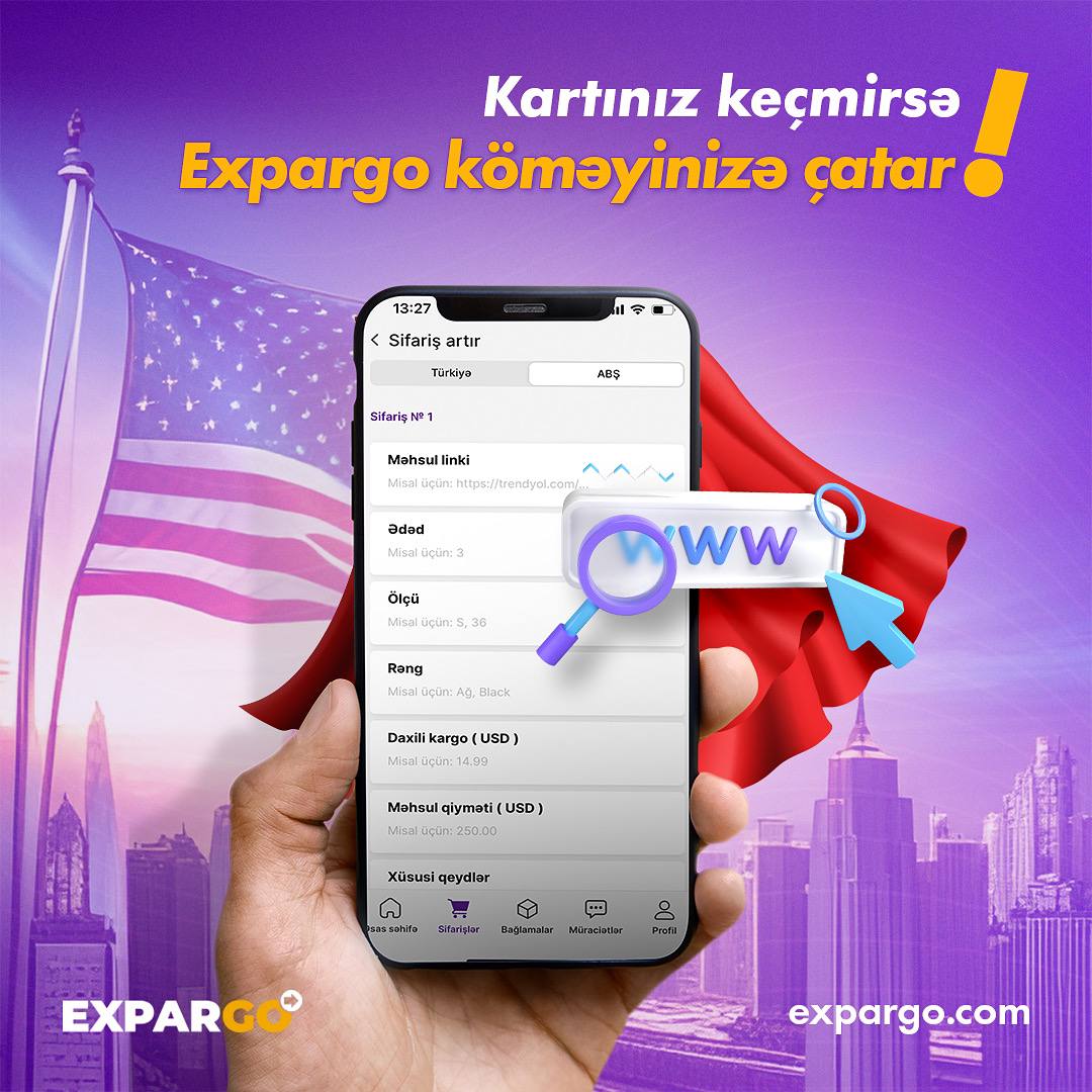 EXPARGO • Sərfəli və Sürətli Karqo