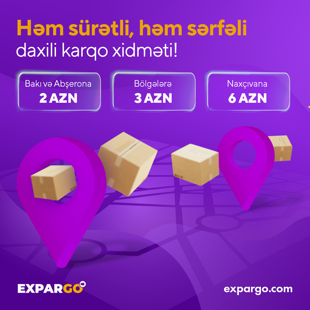 EXPARGO • Sərfəli və Sürətli Kargo