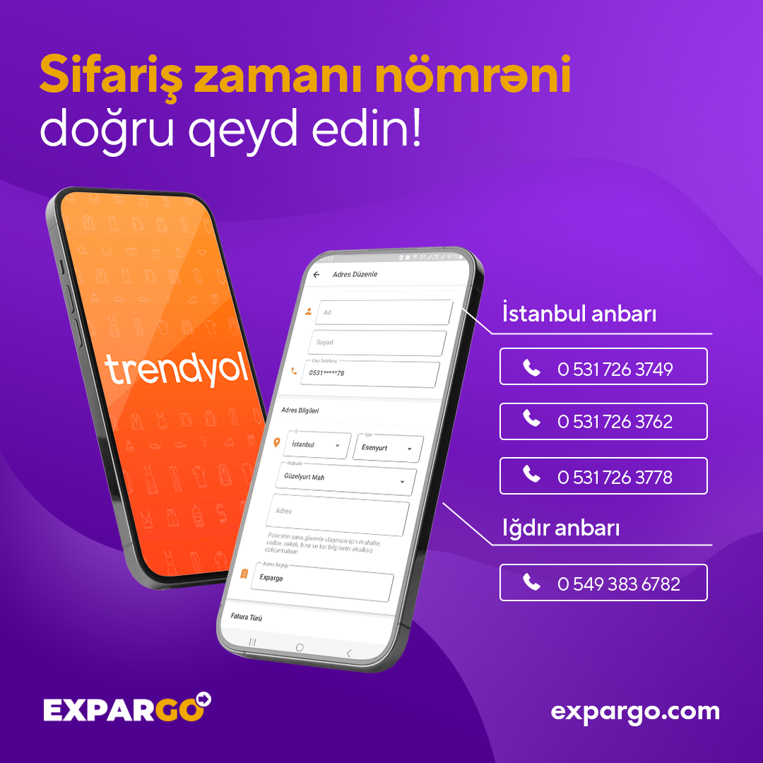 EXPARGO • Sərfəli və Sürətli Kargo