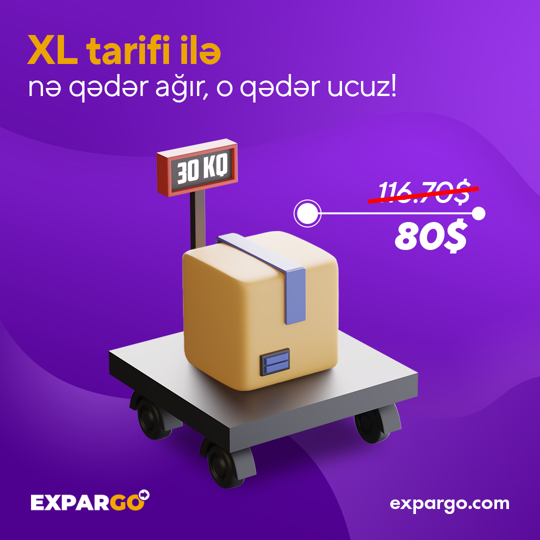 EXPARGO • Sərfəli və Sürətli Kargo
