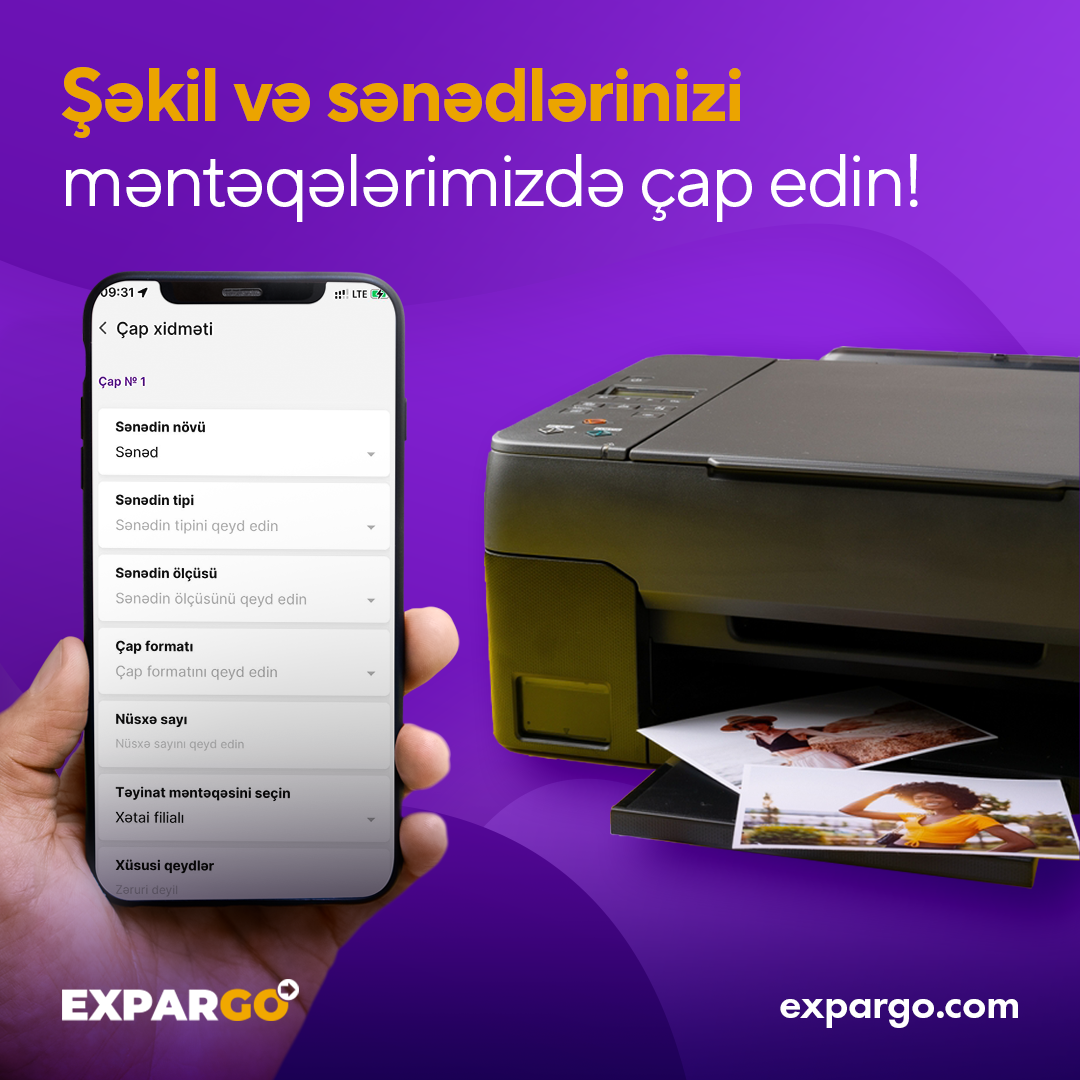EXPARGO • Sərfəli və Sürətli Karqo