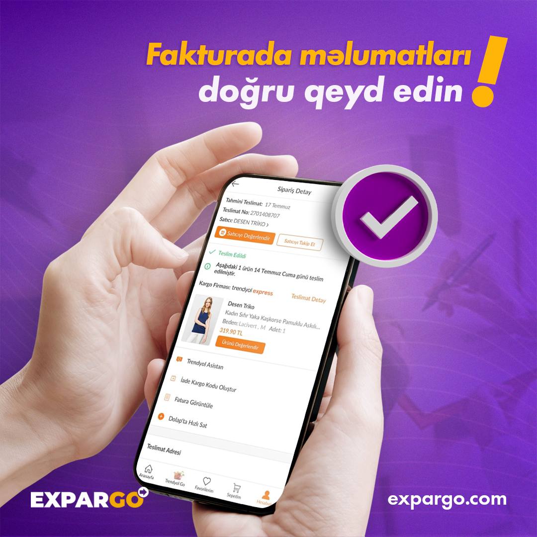 EXPARGO • Sərfəli və Sürətli Karqo